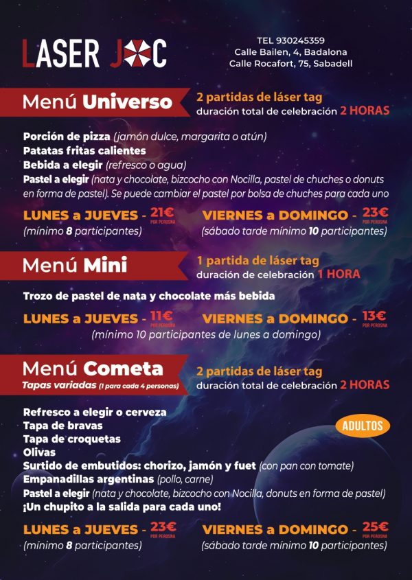 laserjoc.es | laser tag en Barcelona